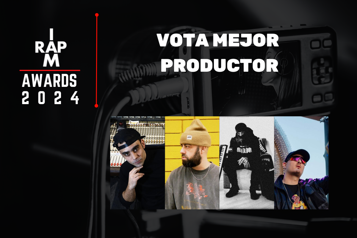 I AM RAP AWARDS 2024: Nominados a mejor productor de rap